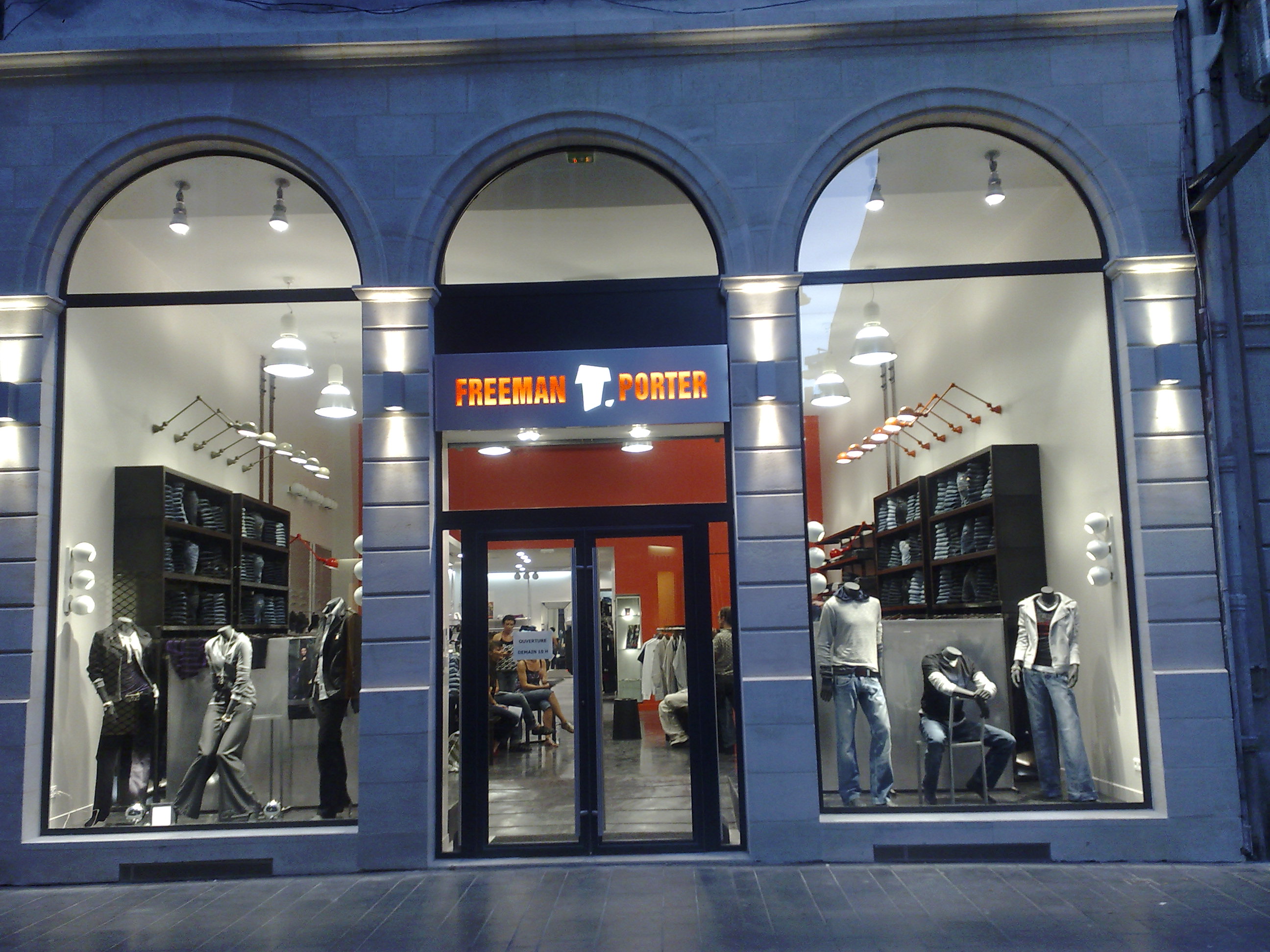 Freeman T. Porter | Agencement de magasin